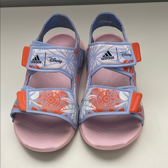 adidas | Shoes | Adidas Orange And Purple Sandals Sporty Design | Poshmark